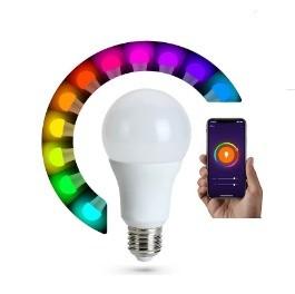 Quality Lighting and Circuitry Design Wifi Rgb Smart Dimmable 9watt LED Bulb with for sale