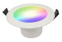 China Multicolor Smart Led Downlight with Wifi Tuya App Control and Rgbcw Dimming Function for sale