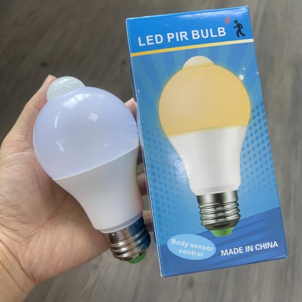 Quality 12w Body Sensor Control Bulb With E27 E26 B22 Light Base 2- and 80lm/W Lumen for sale