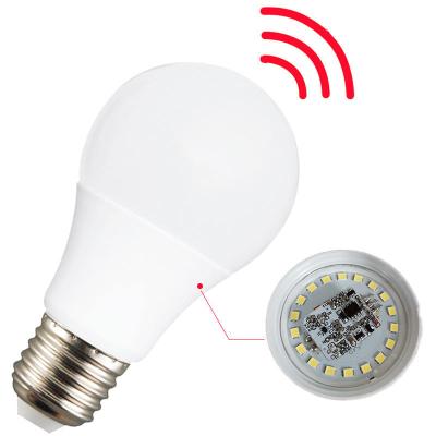 China 5w 7w 9w 12w 18w 220v E27 B22 Led-Glühlampen Bewegungssensor Led-Radar Nachtlicht Smart Bulb zu verkaufen