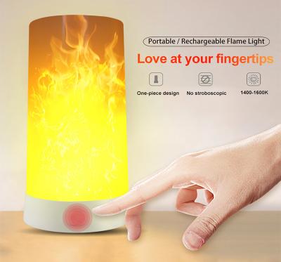 中国 防水点滅炎テーブルランプ パーティーのためのリモコン 作業時間 10000時間 販売のため