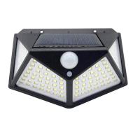 Quality 3 Modes IP44 Waterproof Solar Motion Sensor Outdoor Wall Light for Home Security for sale