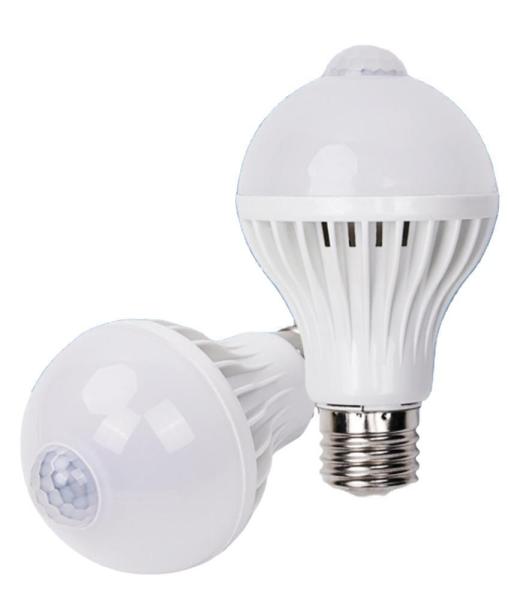 Quality Motion Sensor Lamp High Lumen LED Induction Bulb 5w 7w 9w 12w 15w for Indoor for sale
