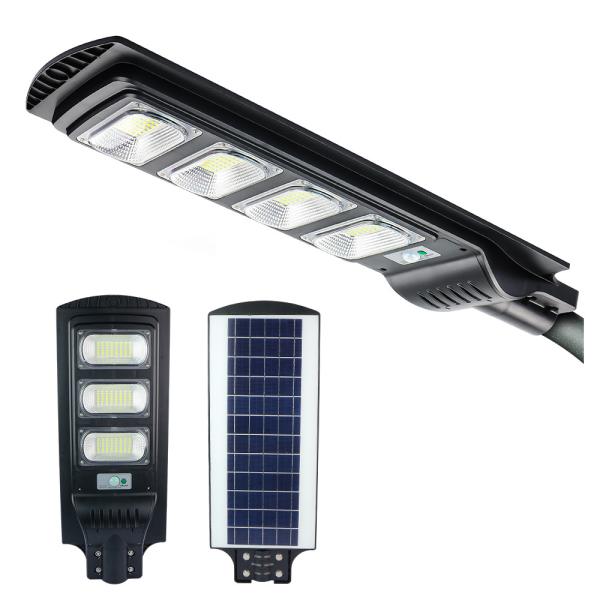 Quality 120lm/w Induction Sensor Solar Street Light with High Lumen Efficiency for sale