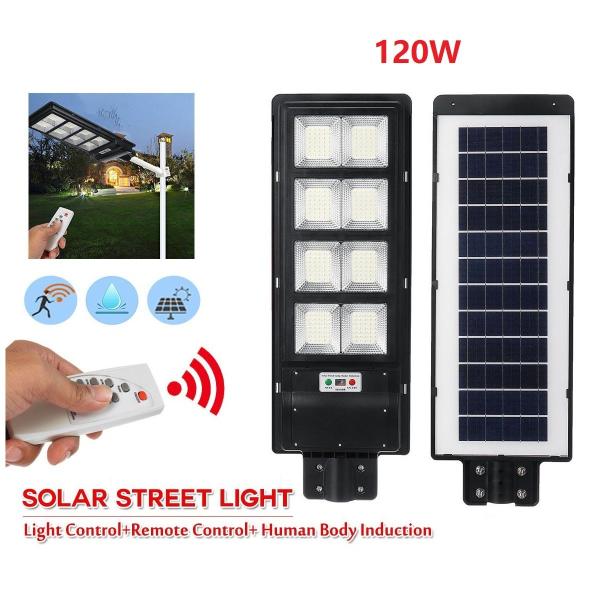 Quality Custom Outdoor Solar Powered Street Light with 80Ra CRI and 120 Degree Beam for sale