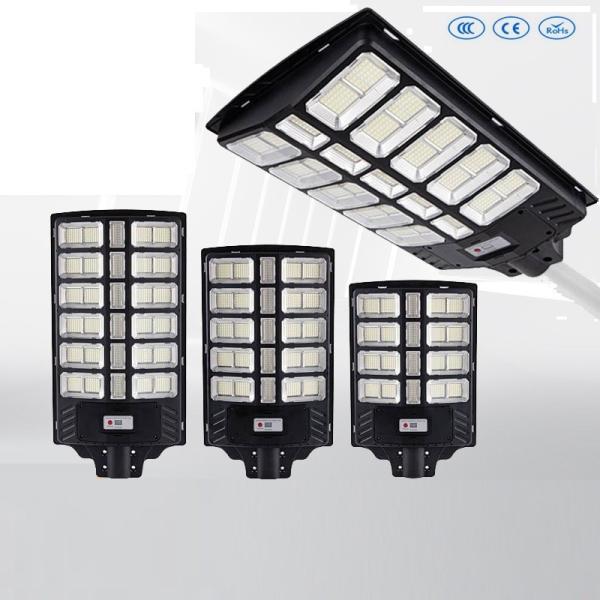 Quality Black Housing High Power IP67 Waterproof Outdoor Lighting 500W600W800W All in One Solar LED Street Light for sale