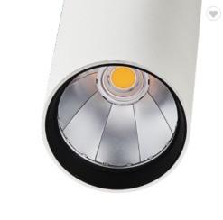 China 10w 18w 24w Led Track Linear Light Focus Lamp Linear Magnetic Rail Cob Led Track Light for sale