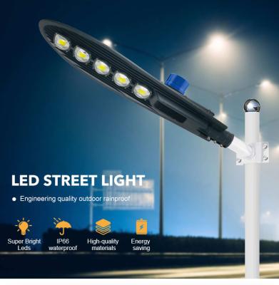 China 6000K daglichtwaarschuwing Buiten IP65 waterdicht 50W 100W 150W 200W 250W 300W Cobra COB LED straatlicht Te koop