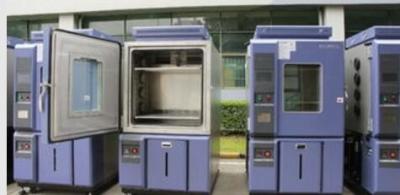 China Single Door Open 64L Walk In Climatic Chamber Electric Insulation Coated Glass for sale