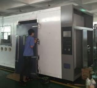China Environmental Anti-rust 304 Stainless Steel Walk In Test Chamber High Precision Constructed Polyurethane - Foamed Panels for sale