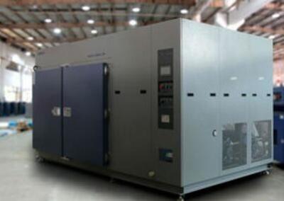 China 12.9 CBM Water Cooled Walk In Test Chamber , 100% Insulation Environmental Test Chamber for sale