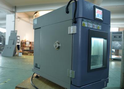 China Table Type Small Temperature Humidity Test Chamber Programmable Color LCD Touch Screen for sale