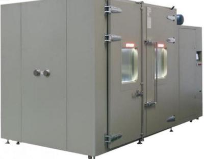China Air Cooling Type Climatic Test Chamber Light Weight Interior Dimension 3000 x 2100 x 2050mm for sale