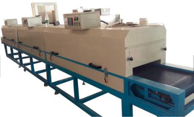 China PLC Touch Screen Industrial Tunnel Drying Oven Energy Saving Stainless Steel Exterior for sale