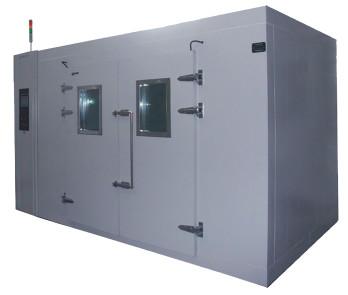 China OEM Acceptable Accelerated Aging Temperature Humidity Walk In Testing Chamber With Large Color LCD Touch for sale