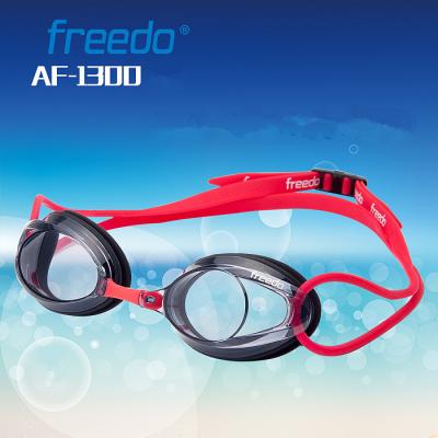 China PC + UV Lens Double Strap Silicone Swimming Goggles For Adult Swimming for sale