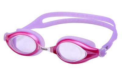 China Polycarbonate Lens Adult Swim Goggles Imitated Metal Design swimming glasses for sale