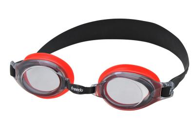 China Anti Fog Technology  Kids Swim Goggles adjustable nose bridge black goggles for sale