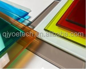 China Kitchen Staircase Decorative Glass with Fine Polished Edge and PVB SGP Mesh Pattern for sale