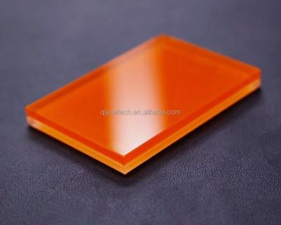 Black Orange EVA Laminated Safety Glass for Kitchen Staircase and Building Construction