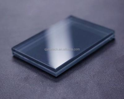 Solid Structure Decoration Flat Black EVA Laminated Safety Glass for Kitchen and Staircase