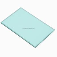 China White PVB Colored Laminated Safety Glass for Solid Structure Building Construction for sale