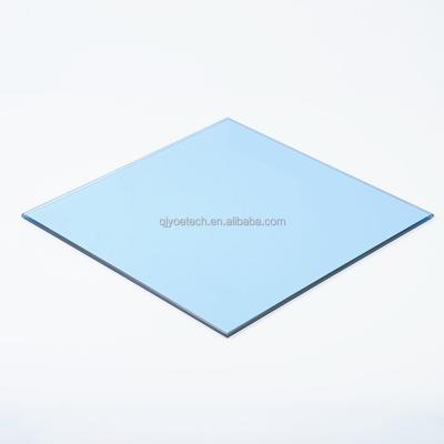 Ford Blue PVB Colored Laminated Safety Glass for Solid Structure in Kitchen Staircase