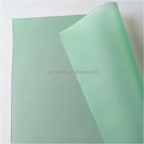 Quality Tempered Light Green PVB Colored Laminated Safety Glass for Kitchen Staircase for sale