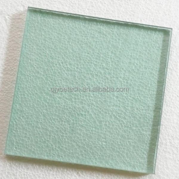 Quality Tempered Light Green PVB Colored Laminated Safety Glass for Kitchen Staircase for sale