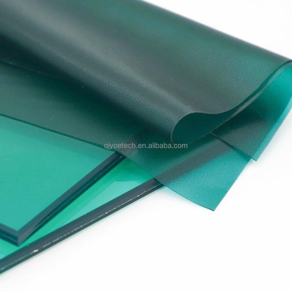Quality Stylish Dark Green PVB Colored Laminated Safety Glass for Villa Building for sale