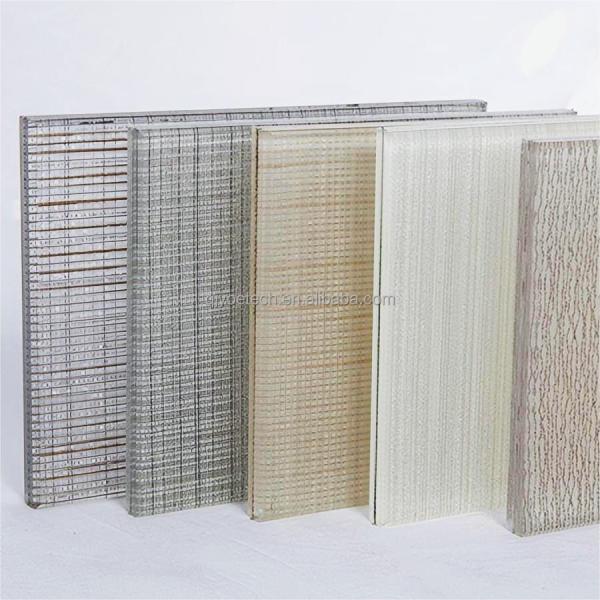 Quality Certificate CCC/ISO9001/CE Artistic Fabric Mesh Laminated Glass for Building for sale