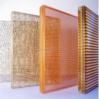 China Customized Solid Structure Decorative Glass for Construction in Tempering Process for sale