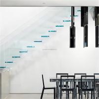 China Security Function Laminated Safety Glass Staircase for Customized Interior Decoration for sale