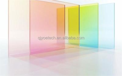 China Home Bar Partition with Colored Laminated Glass Balustrades in Various Thickness for sale