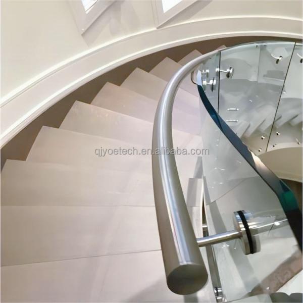 Quality 3-15mm Thickness Curved Tempered Glass Panel for Indoor Outdoor QJY-TG for sale