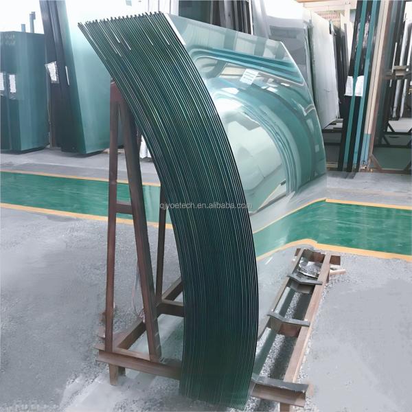 Quality QJY-TG Building Curved Tempered Glass Full Solution High Strengthened for sale