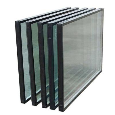 China 6 12A 6 Low-E Argon Gas Tempered Insulated Decorative Window Laminated Reflective Building Glass Flat Shape for Curtain Wall for sale