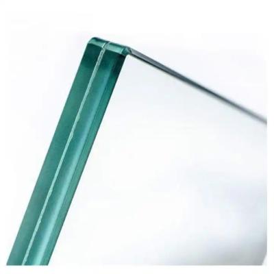 China 12.38mm Clear Laminated Swimming Pool Fencing Glass with Compressive Strength 4-6 Times for sale