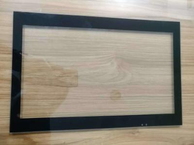 Cina Vernice nera decorativa Stampa a schermo di seta Vetro temperato per sovrapposizione a schermo tattile in vendita