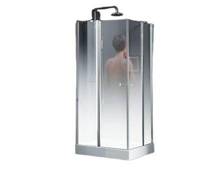 China Modern and Stylish Silk Screen Printing Gradient Frosted Shower Glass for Apartments for sale