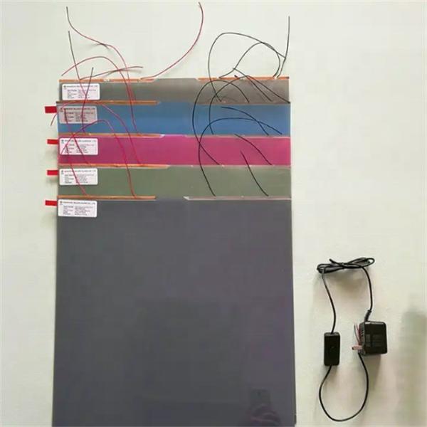 Quality Indoor Decorative Smart Glass PDLC Film with Switchable Back Opaque for sale