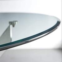 China Deep Processing Tempered Clear Glass Round Tabletop for Dining Coffee Table Protector for sale