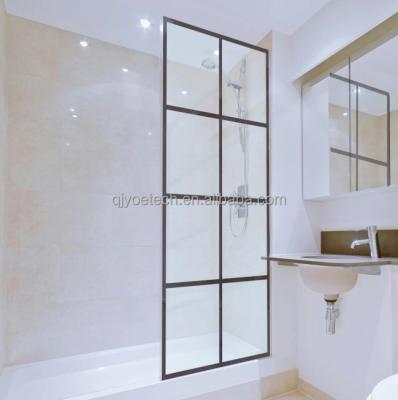 Cina Logo personalizzato Disegno elegante Porta doccia francese singola per bagno o soggiorno in vendita