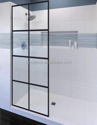 Cina Logo personalizzato Disegno elegante Porta doccia francese singola per bagno o soggiorno in vendita
