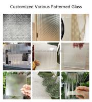 China Kitchen Decoration Needs with Customized Various Patterned Glass for sale