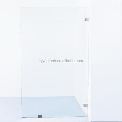 Cina Elegante decorazione alberghiera vetro temperato schermo fisso doccia per bagno soggiorno in vendita