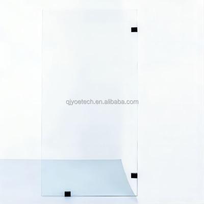 Cina Elegante decorazione alberghiera vetro temperato schermo fisso doccia per bagno soggiorno in vendita