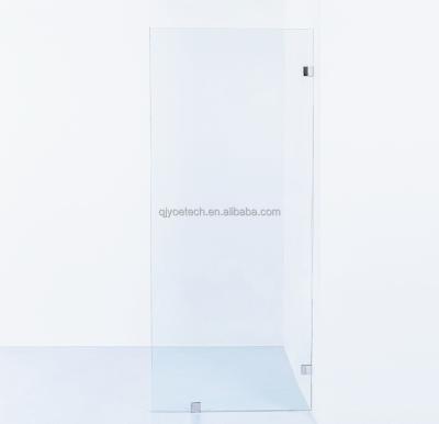 Cina Bagno contemporaneo deve avere spazzolato nickel finitura porta della doccia con vetro temperato in vendita