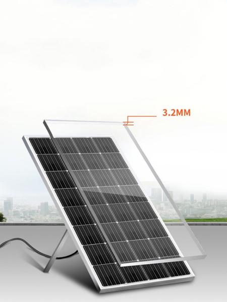 Quality 4mm Single and Double Ar Coating Solar Glass for Eco-Friendly Courtyard for sale