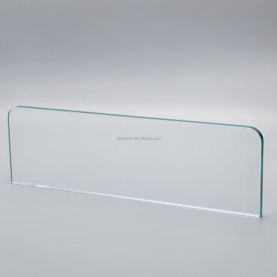 China Geraffineerd glazen koelkastplank met holle structuur en DOT-patroonprintontwerp Te koop